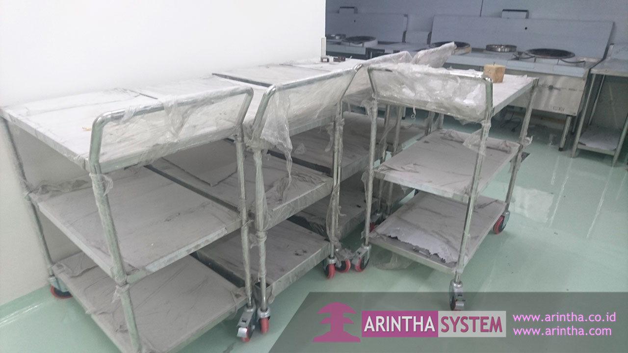 Trolley Stainless Steel Arintha System